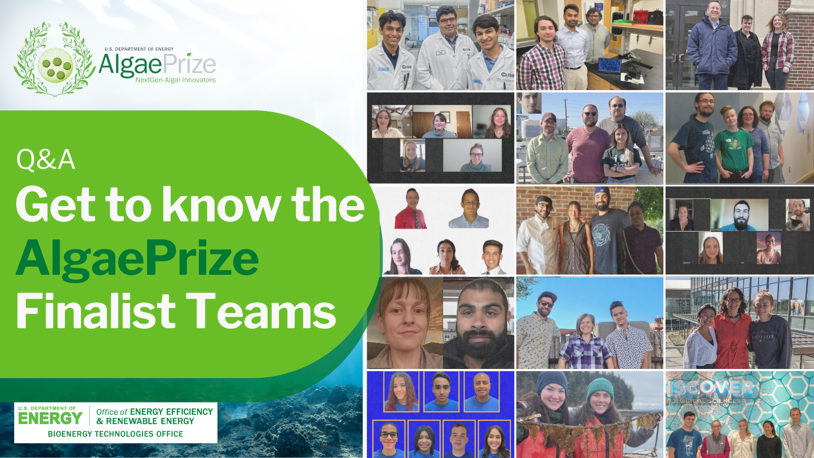 AlgaePrize Competition Technology Innovation: Developing the Next Generation of Bioenergy ...